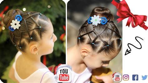 Peinado Elegante Con Chongo Peinados Faciles Y Bonitos Para Niña