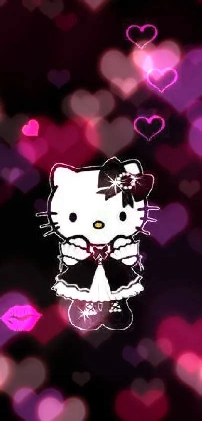 Cute Black Hello Kitty Wallpaper Free Download