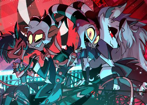 Millie Moxxie Blitzo And Loona By Gumballfan333 On Deviantart