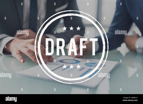 Draft Sketch Design Preview Structure Template Concept Stock Photo Alamy