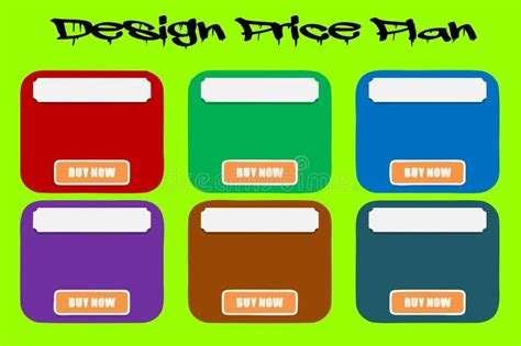 Pricing Table Subscription Plans Comparison Design Template With Glass Effect Can Be Used For
