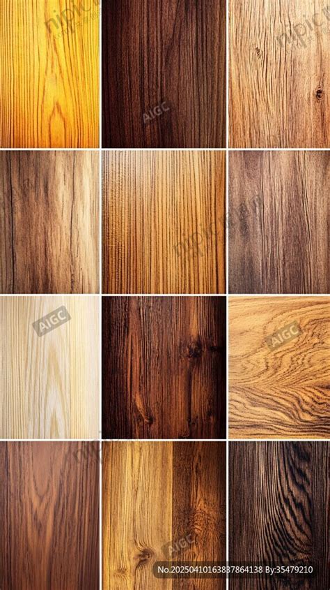 Ai创作图木纹 木材 纹理 材质 橡木 胡桃木 松木 桦木 枫木 樱桃木 檀木 柚木 红木 椴木 榆木 昵图网