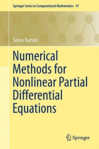 Numerical Methods For Nonlinear Partial Differential Equations
