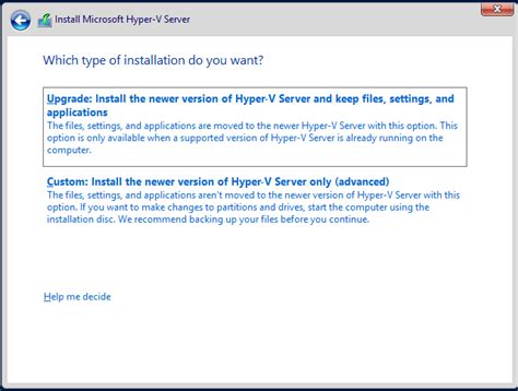 Upgrading Hyper V Server 2012 To 2012 R2 Minor Hassles Tim Anderson S IT Writing