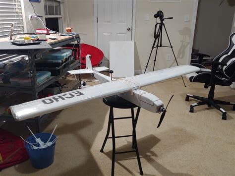 my wip fixed wing ardupilot drone is coming along the only thing left
