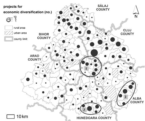 Spatial Distribution Of Projects For Economic Diversification In The Download Scientific
