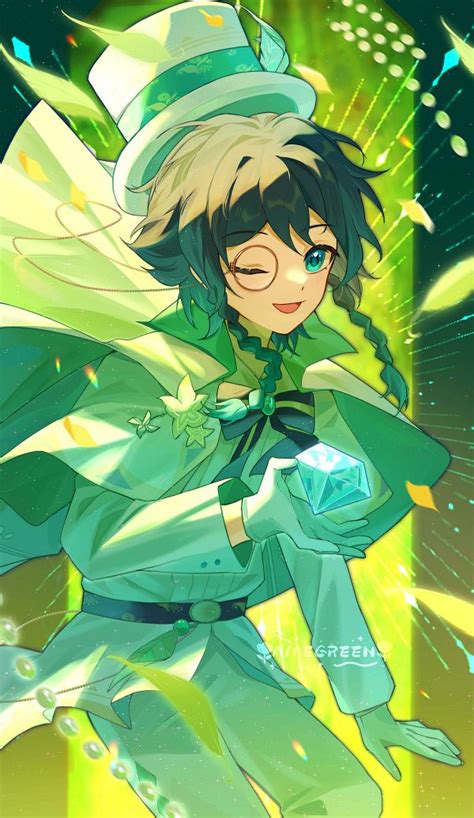 Venti Genshin Impact Image By Amegreen Zerochan Anime Image Board