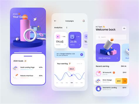 Creative App Ui Design Concept On Behance Creative App Ui Design Concept On Behance