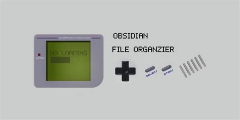 i made an obsidian plugin that organizes your files for you r sideproject