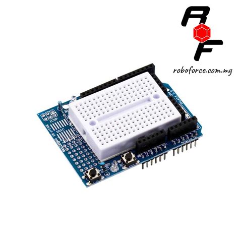 Arduino Uno Proto Shield Board Stemroboticsiot Shopee Singapore