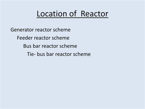 Reactors And Its Types Ppt