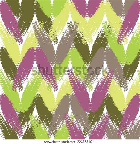 Seamless Gradient Knitting Pattern Seamless Vector Stock Vector