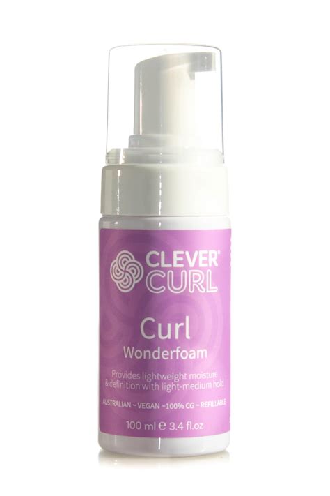 Clever Curl Wonderfoam Long Lasting Maximum Moisture Hair Gang Online