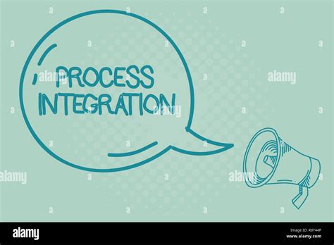 Text Sign Showing Process Integration Conceptual Photo Connectivity Of