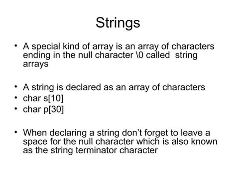 String Manipulation Techniques Like String Compare Copy Ppt