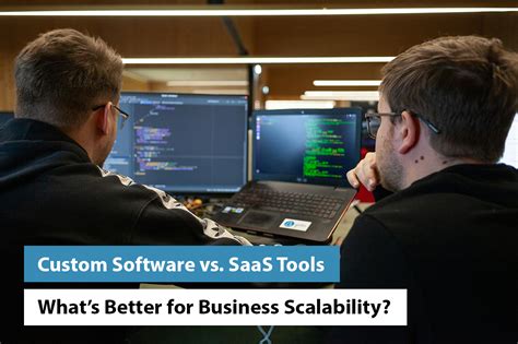 Custom Software Vs Saas Tools Whats Better For Business Scalability Imenso Software