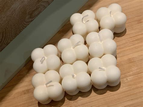 Set Van 8 Bubble Kaarsen Klein Bubble Candle Bubbelkaars Bubbel