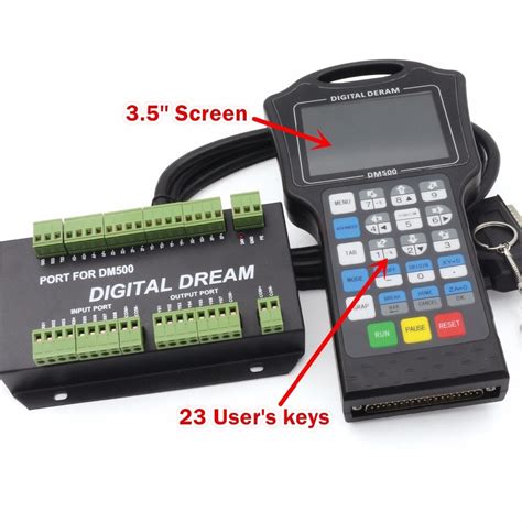 Digital Dream Cnc Handheld Controller 3 Axis 500khz Cnc Pendant Motion