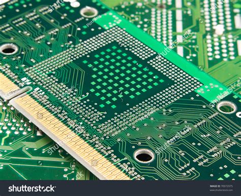 Chip Processor Transistor On Pcb Stock Photo Shutterstock