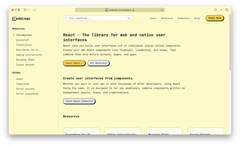 Code Logs Nextjs Documentation Template