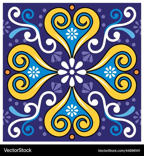 Seamless And Single Tile Pattern Royalty Free Vector Image