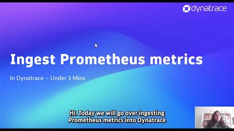 Dynatrace On Linkedin Ingest Prometheus Metrics In Dynatrace In Under 3 Minutes