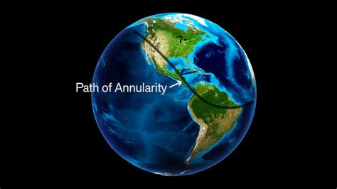 Annular Solar Eclipse 2023 Time And Path Exploratorium