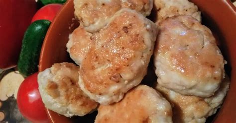 Котлеты из свинины и курицы без яиц и хлеба 199 ккал рецепт с фото пошаговый от Галина Баюк