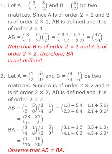 10 Math Problems Multiplication Of Matrices