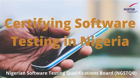 Nigerian Software Testing Qualifications Board Ngstqb On Linkedin Mr