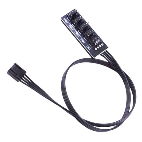 40cm 1 to 5 4 pin molex tx4 pwm fan cpu hub splitter 4 pin pwm fan cpu