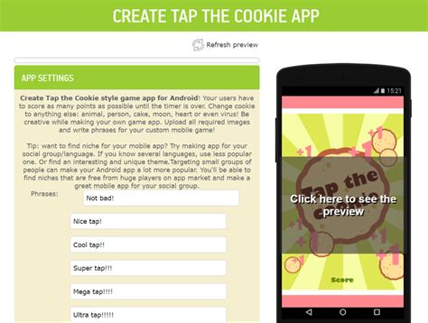How To Make A Cookie Clicker Android Game In 5 Minutes AppsGeyser Blog