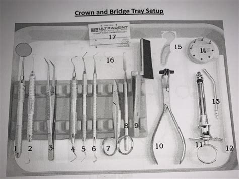 Dental Tray Setup For Extraction At Leo Dartnell Blog