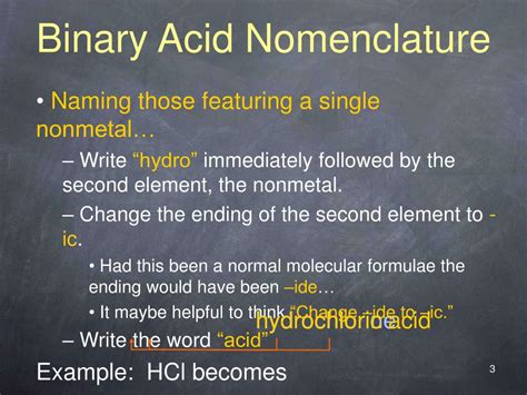 PPT Binary Ternary Acid Nomenclature PowerPoint Presentation Free Download ID