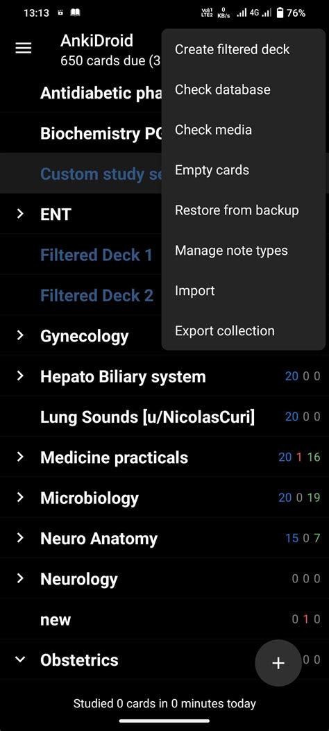 Creating Custom Study Session In Anki Mobile Ranki