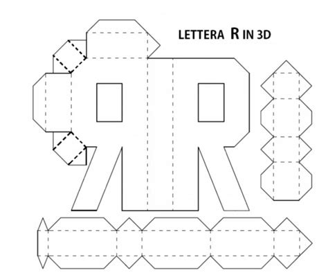 The 8 Best 3d Letter Template Images On Pinterest 3d Letters 38a Artofit