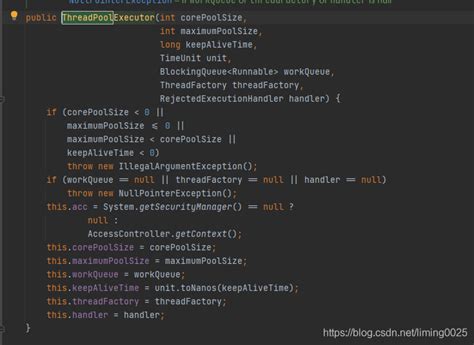Java中的线程池 Threadpoolexecutorthreadpoolexecutor Corepoolsize Csdn博客