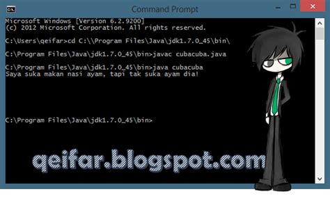 Tinta Seorang Saintis Komputer Belajar Java 2 Bagaimana Nak Run Program Java