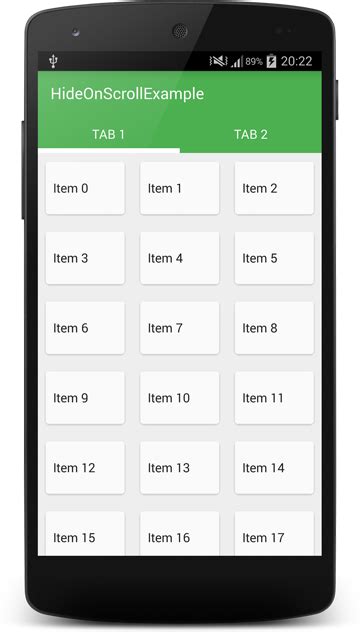 How To Hideshow Toolbar When List Is Scrolling Part 2 · Michał Z