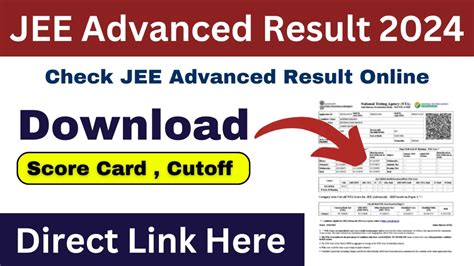 JEE Advanced 2024 Result Updates Where And How To Check The Scorecards TheDailyGuardian