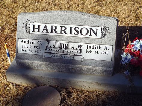 Harrison Histories Audrie Grady Harrison