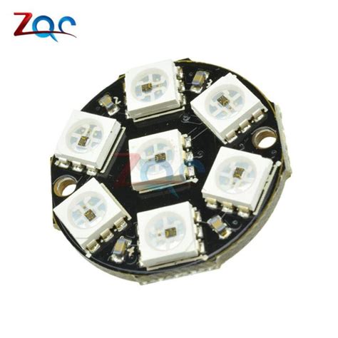 7 Bit 7 Bits Led Ws2812 5050 Rgb Led Ring Lamp Light With Integrated