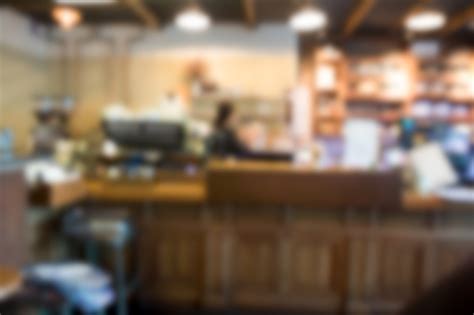 배경으로 사용하기 위해 커피숍의 흐리거나 디포커스 이미지 고객에 대한 스톡 사진 및 기타 이미지 고객 기업 재무와 산업