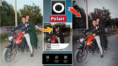 polarr qrcode photo editing polarr qr code pre wedding photo editing