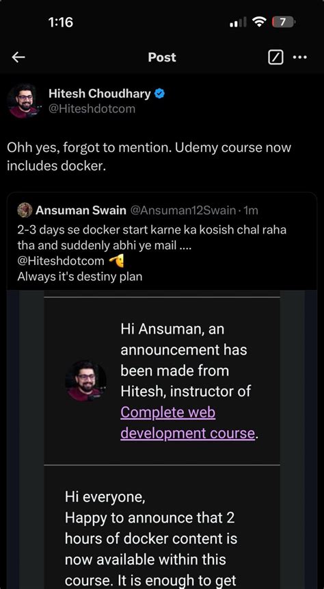 Best Course Without Any Second Opinion Hitesh Choudhary Sir 🫡