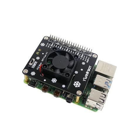 Raspberry Pi 4 Cooling Fan And Gpio Expansion Module Maidatech