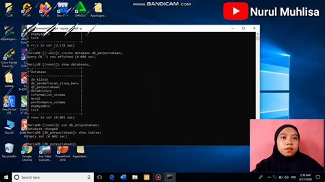 Membuat Database Di Mysql Server Melalui Cmd Perintah Create Use