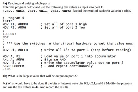 1 Adding And The Carry Flag For The Following Chegg Com
