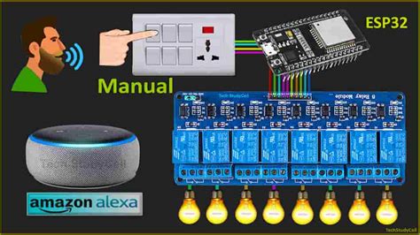 ESP Alexa Controlled Relay IoT IotCircuitHub