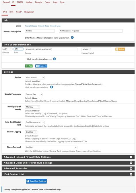 Pfblockerng Asn Bgpview Trouble Netgate Forum